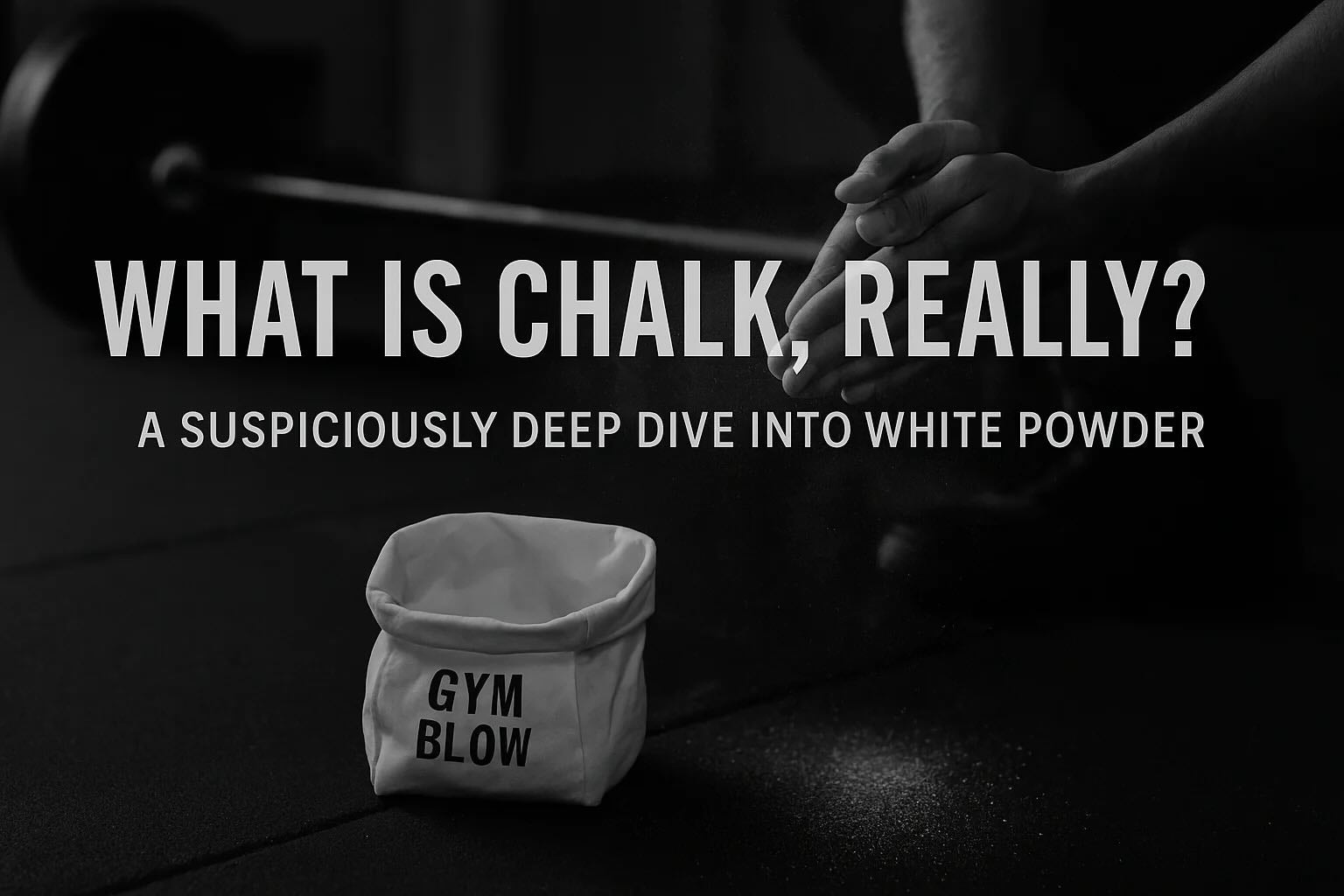 What Is Gym Chalk? A Deep Dive into White Powder | Gym Blow – GymBlow